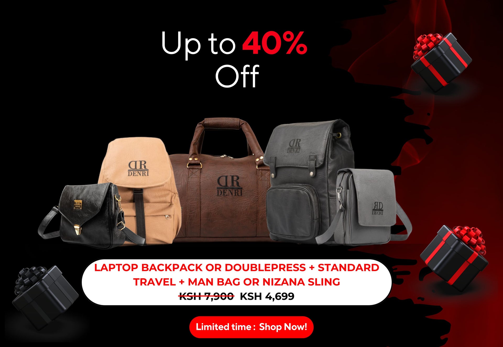 Stylish and durable bags on sale in Kenya | Get prices from Denri ...