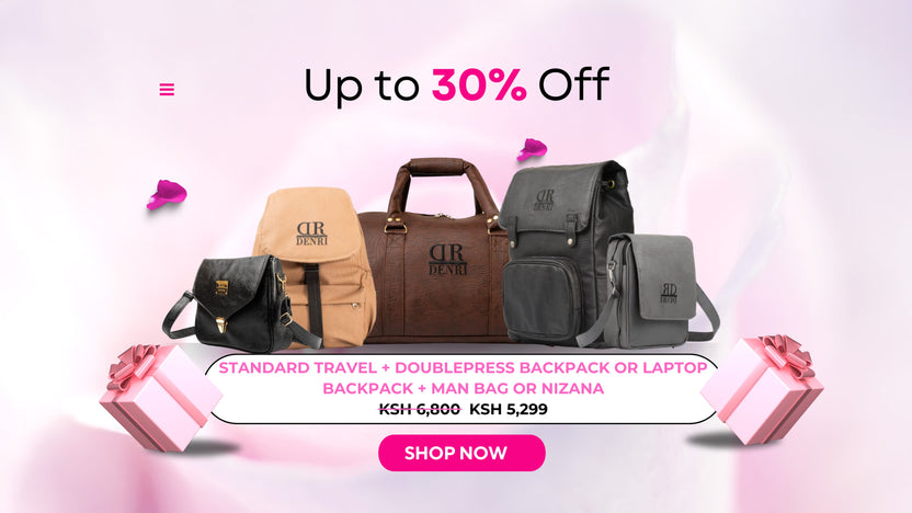 Stylish and durable bags on sale in Kenya | Get prices from Denri
